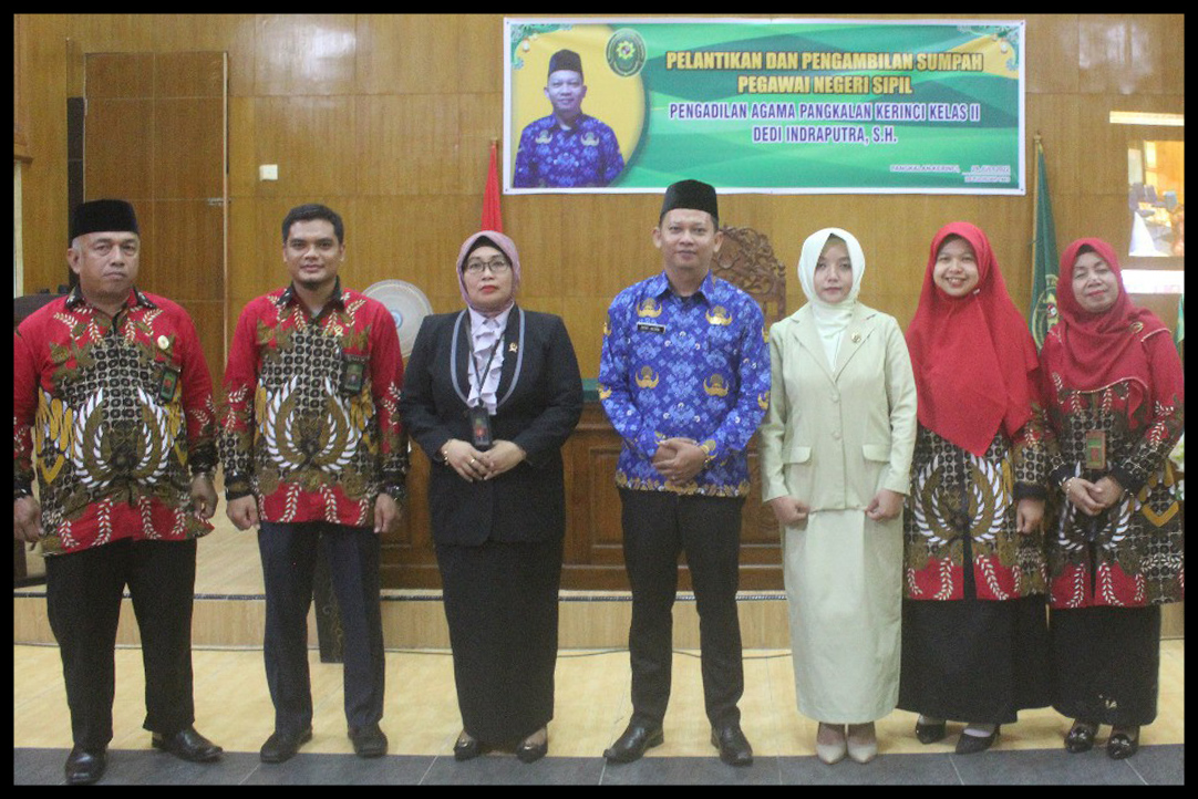 Dharmayukti Karini Pengadilan Agama Pangkalan Kerinci Kini Dapat Tambahan Anggota Baru