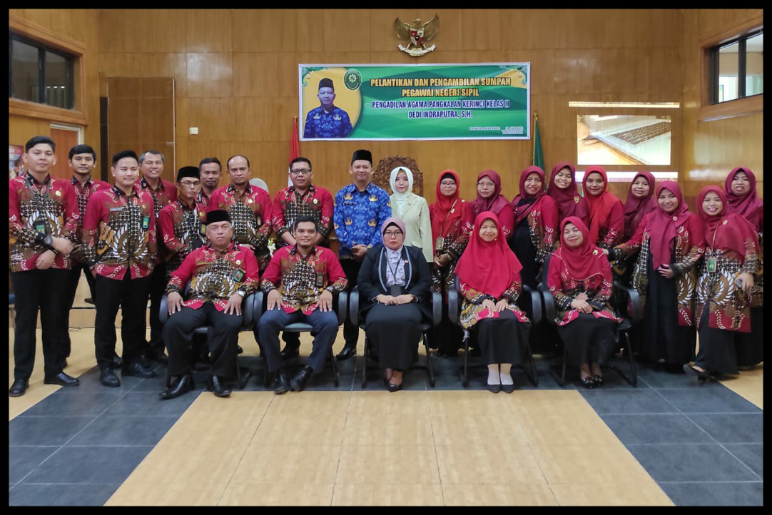 Dharmayukti Karini Pengadilan Agama Pangkalan Kerinci Kini Dapat Tambahan Anggota Baru